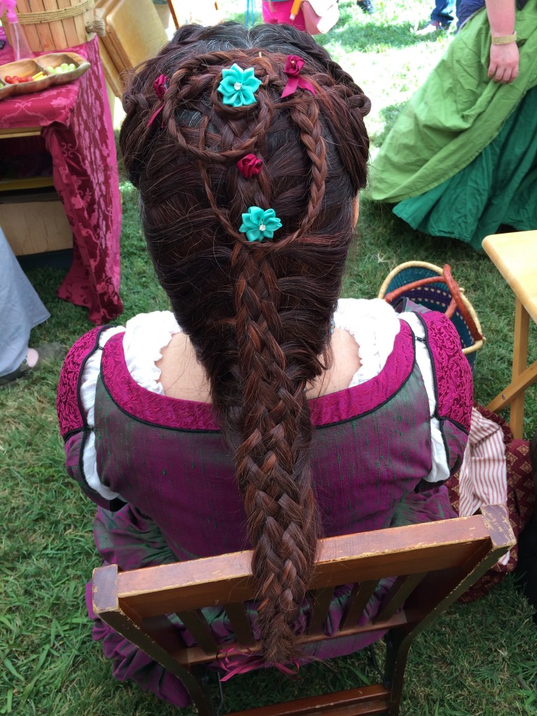 Elaborate Braids - 5 Stranded Fairy Tails